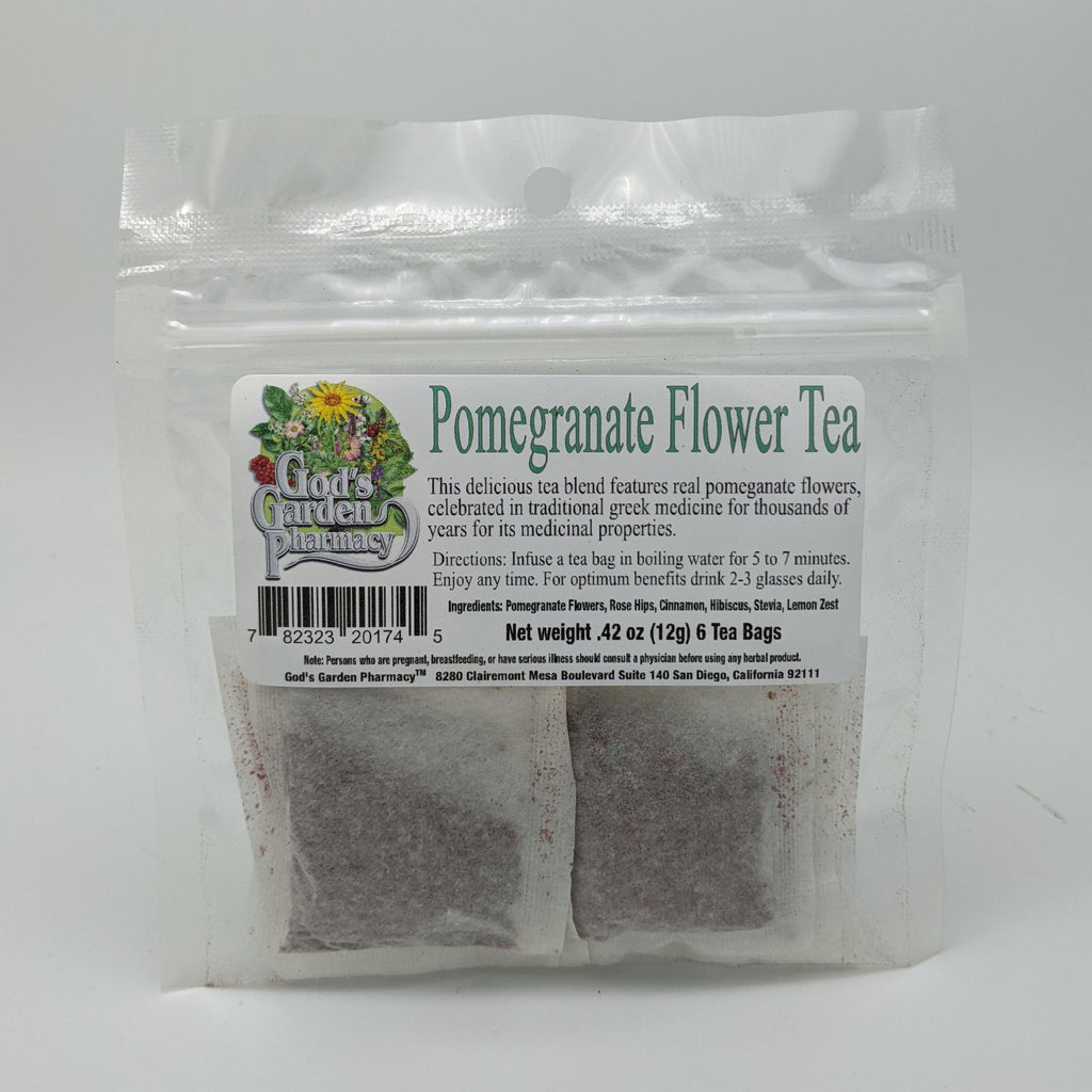God's Garden Pharmacy - Pomegranate Flower Tea